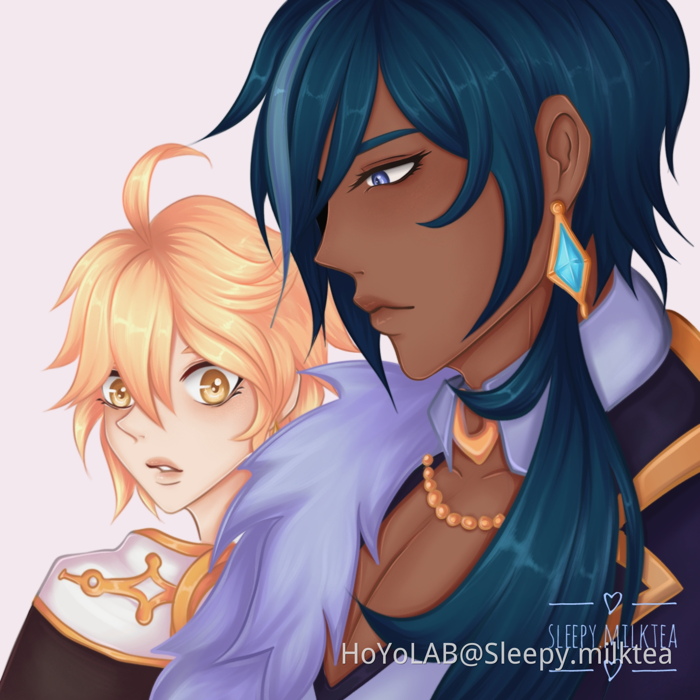 Kaeya and Aether meme redraw ~ Genshin Impact | HoYoLAB