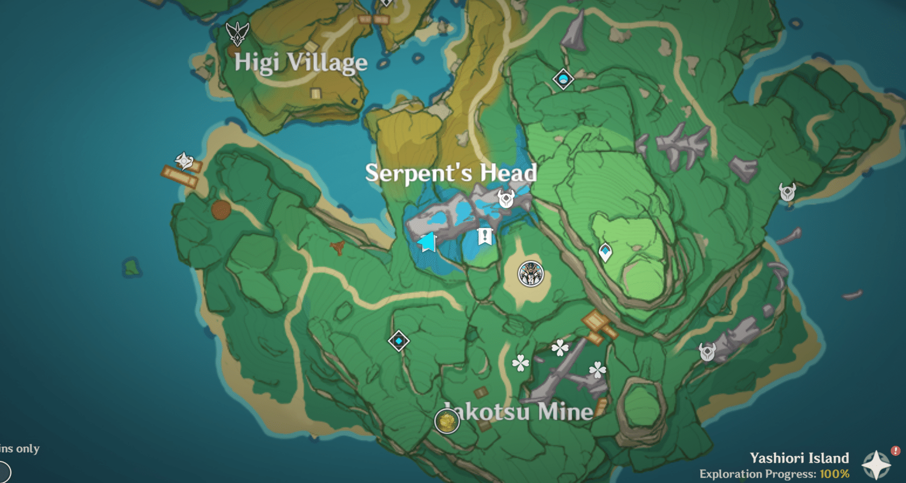 Serpent's Head secret cave | Help Genshin Impact | HoYoLAB