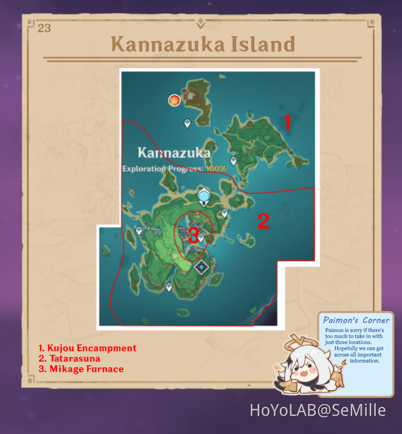 [Version 2.0] The Inazuma Exploration Guide ft. Paimon Genshin Impact ...