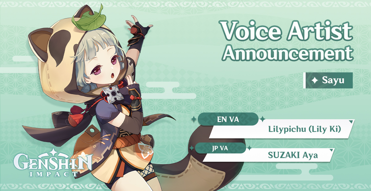 Voice Artist Announcement Genshin Impact | HoYoLAB