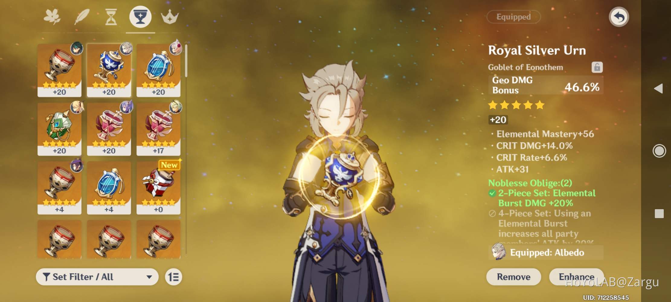 How to build DPS Albedo- Personal advices. Genshin Impact | HoYoLAB