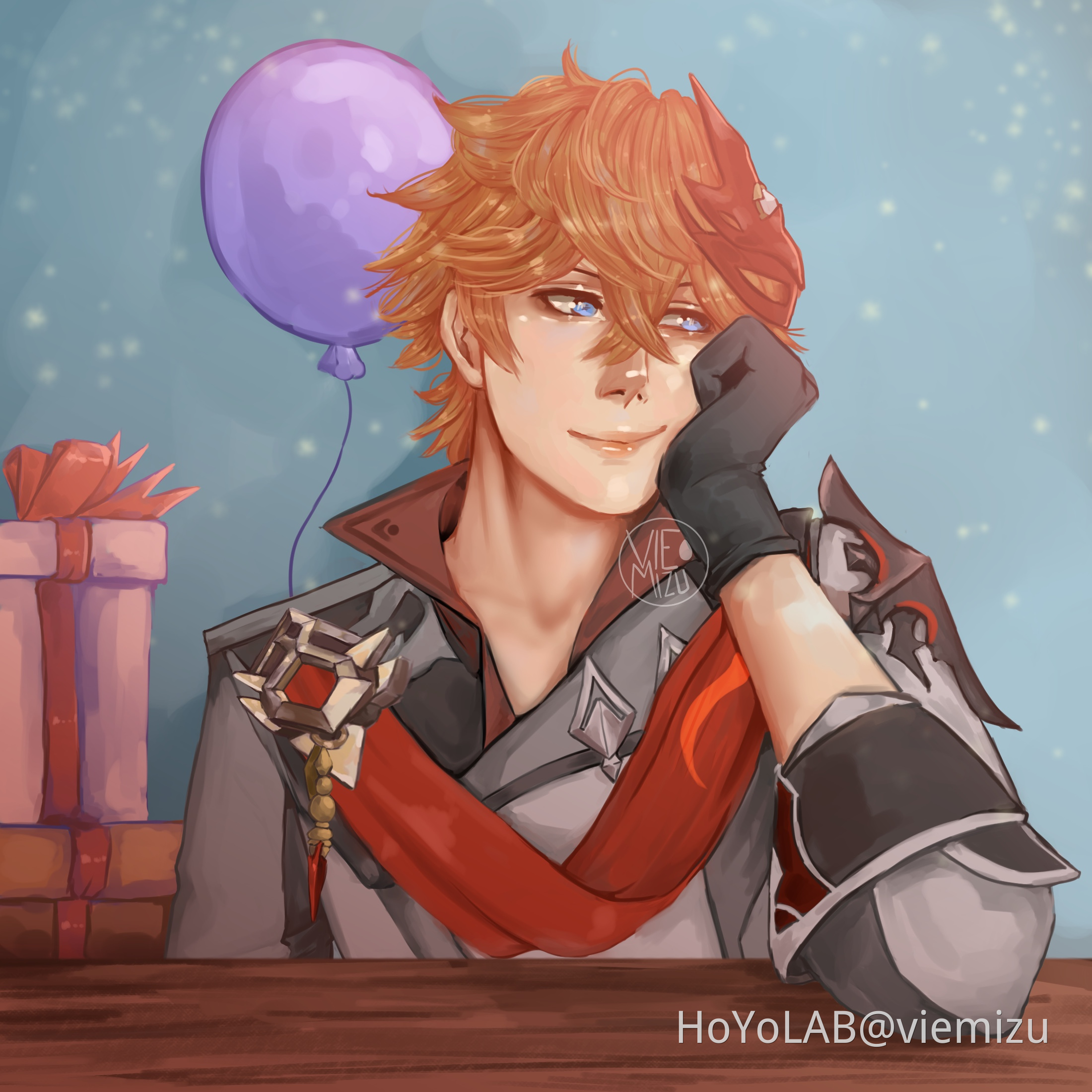 old childe birthday fanart Genshin Impact | HoYoLAB