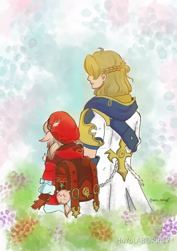 Klee with big brother Albedo! Genshin Impact | HoYoLAB