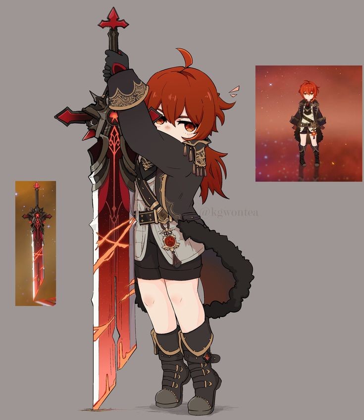 mini diluc Genshin Impact | HoYoLAB