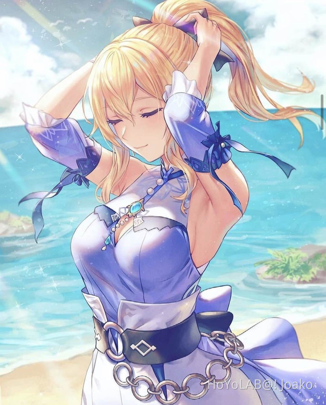 Autor: y_ambe (twitter) Genshin Impact | HoYoLAB