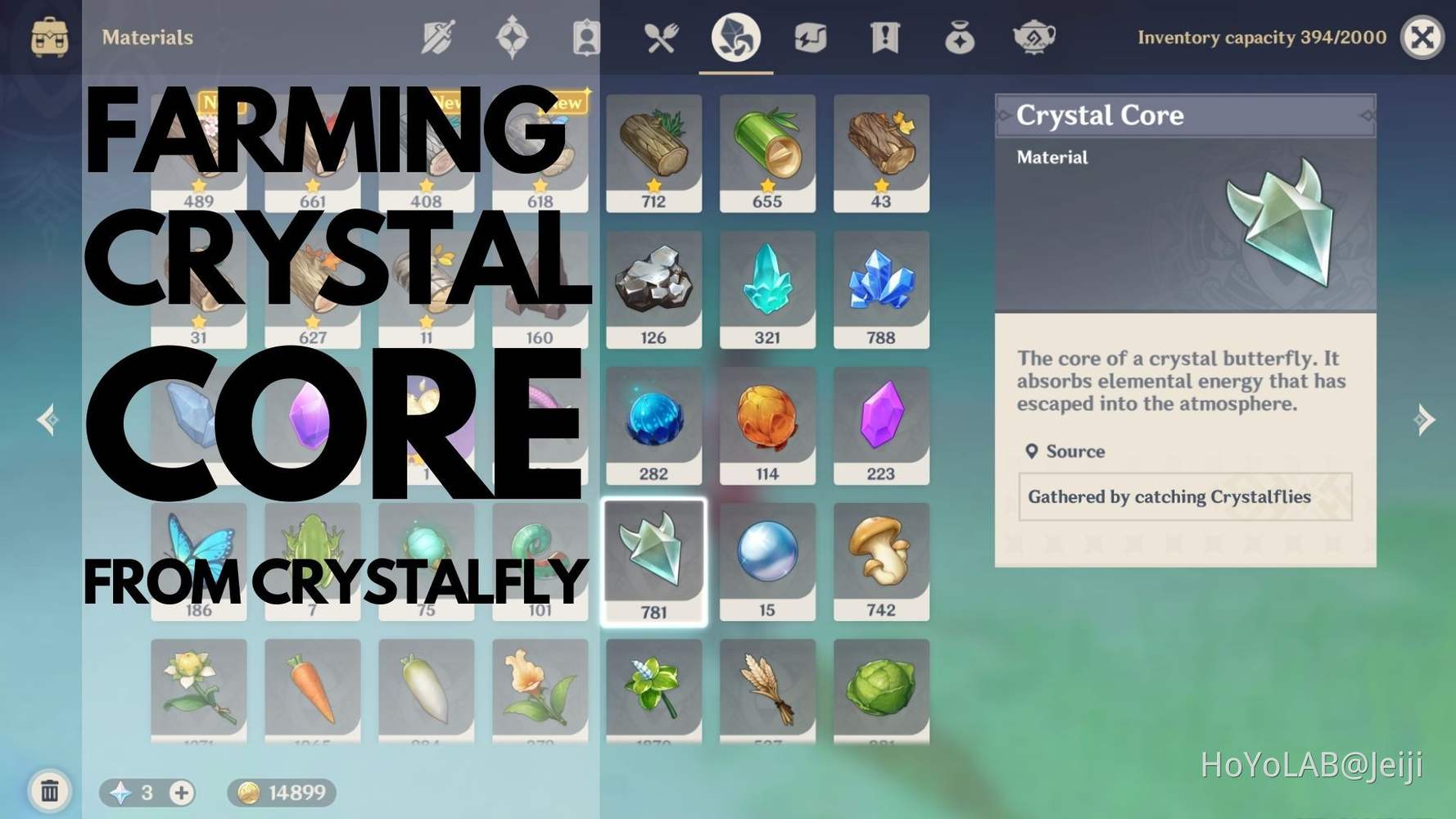 Farming Crystal Core! Genshin Impact | HoYoLAB