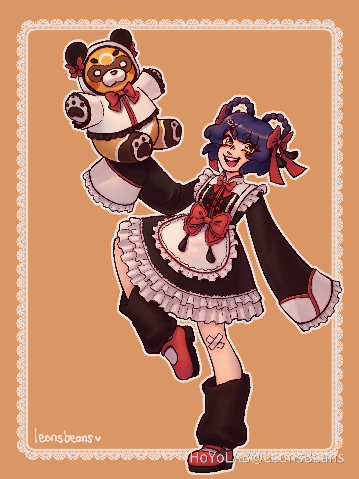 Xiangling and Guoba - A Frilly Panda Duo! Genshin Impact | HoYoLAB