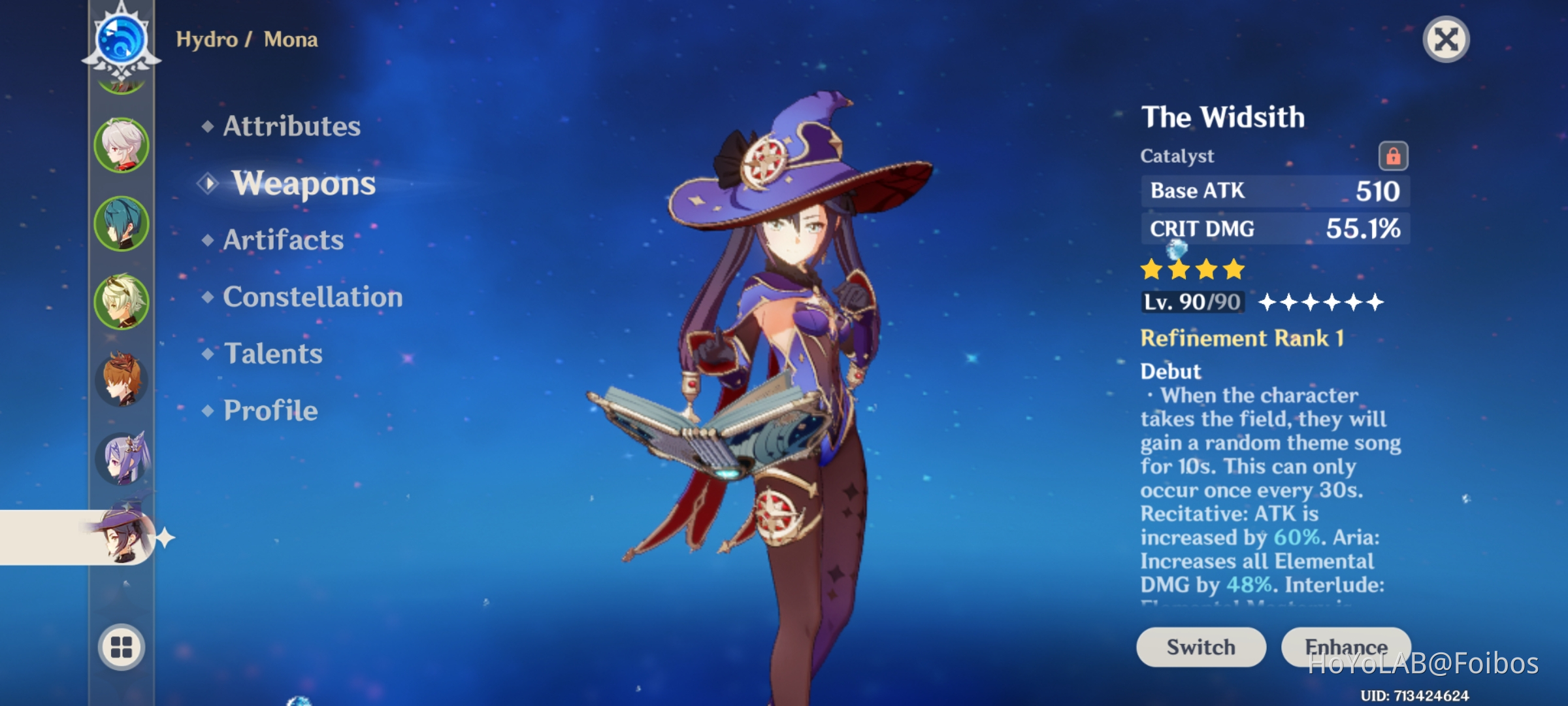 Mona Build Genshin Impact | HoYoLAB