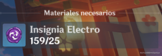 Cuantas insignias electro os han sobrado? Genshin Impact | HoYoLAB