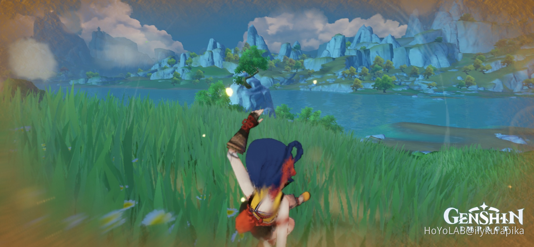 graceful xiangling photos ft:razor in the back Genshin Impact | HoYoLAB