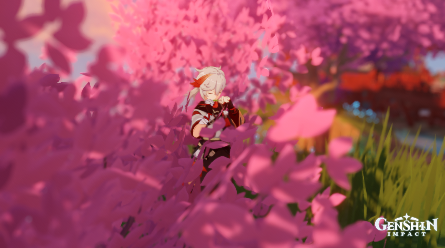 Sakura and Momiji | ft. Kazuha Genshin Impact | HoYoLAB