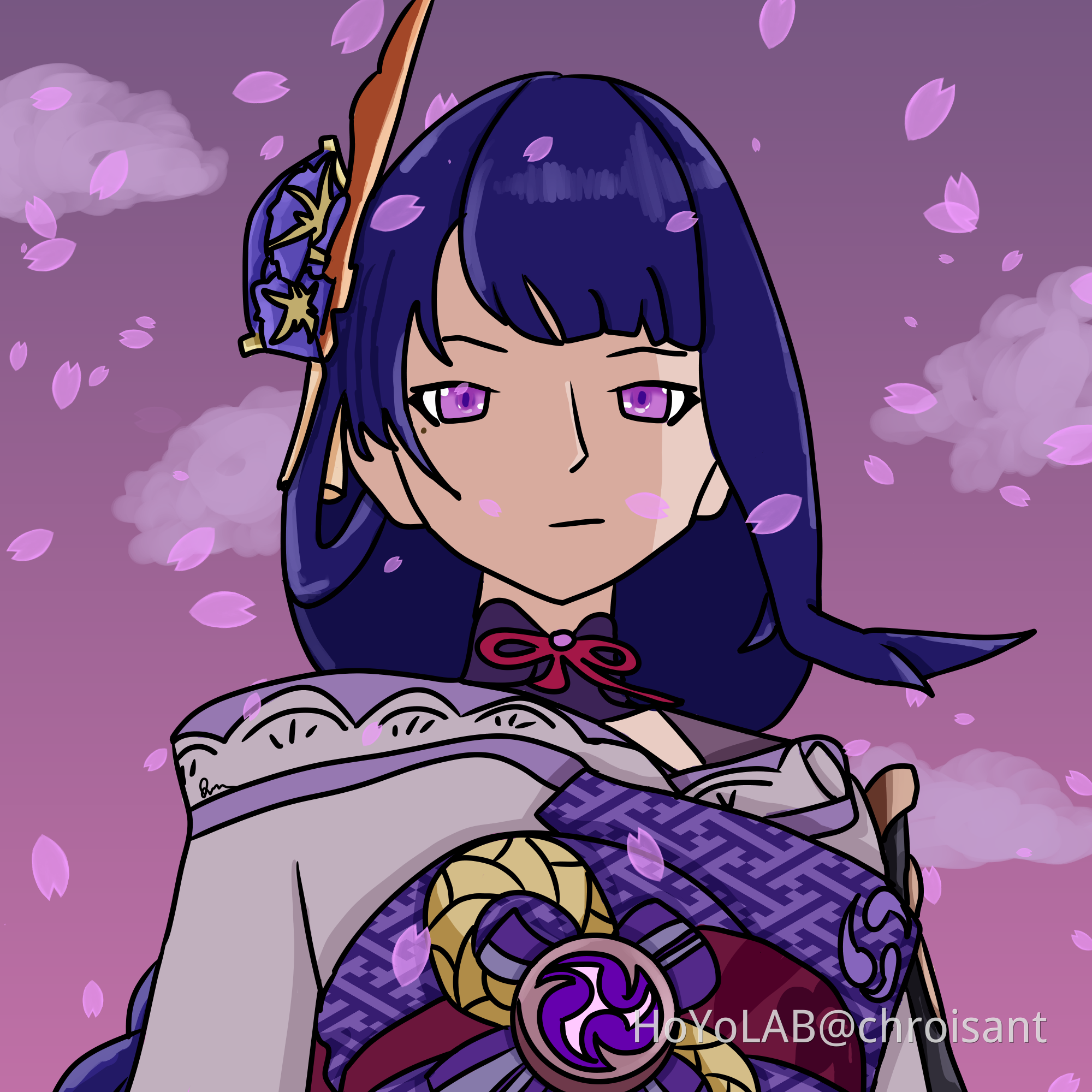 baal drawing ehe Genshin Impact | HoYoLAB