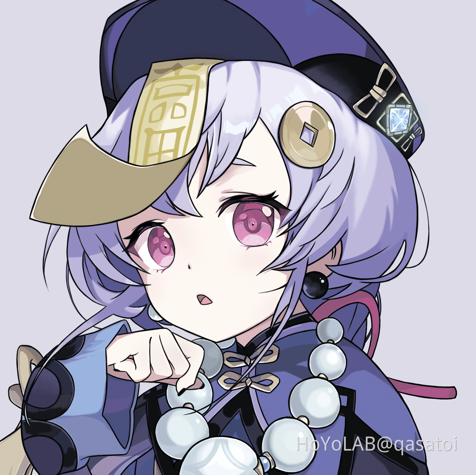 Ци Ци / Qi Qi art by reternum (me) Genshin Impact | HoYoLAB