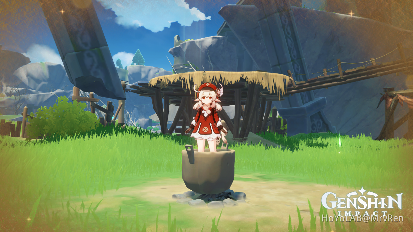 Klee in a hilichurl cooking pot (and just klee in general) Genshin ...