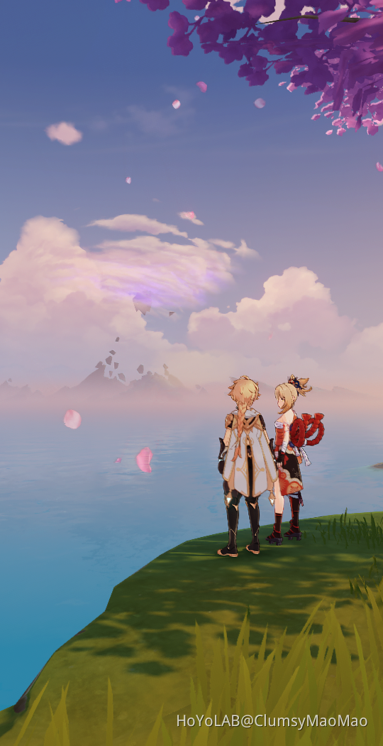 [Phone Wallpaper] Traveling with Yoimiya Genshin Impact | HoYoLAB