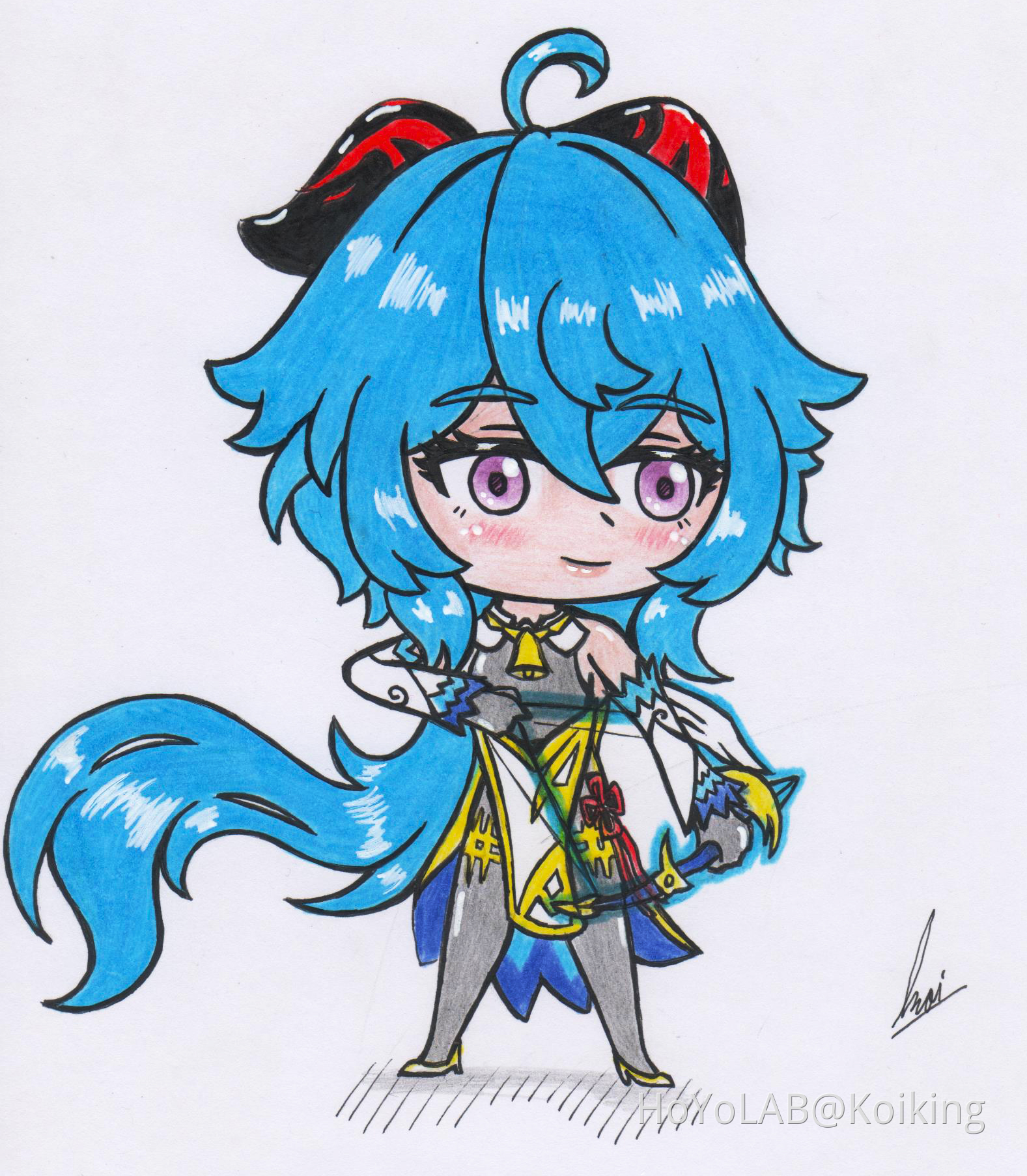 Ganyu Chibi Genshin Impact | HoYoLAB