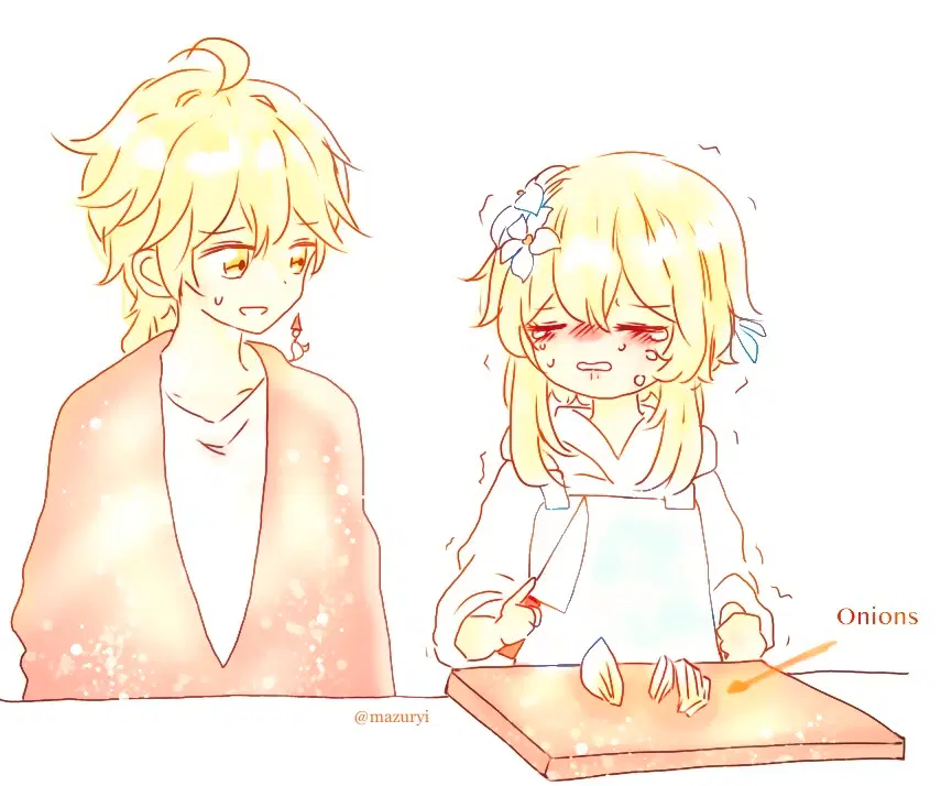 Aether & Lumine Fan Art Genshin Impact | HoYoLAB