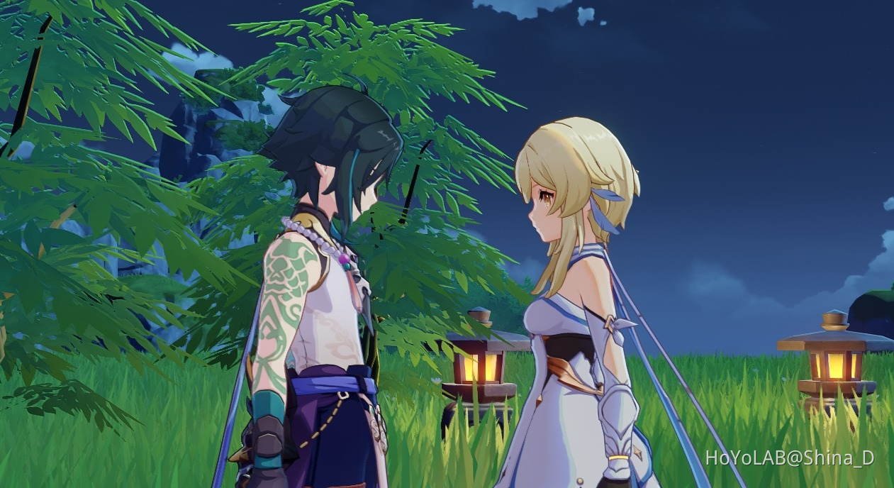 Ship Xiao and Lumine Genshin Impact | HoYoLAB