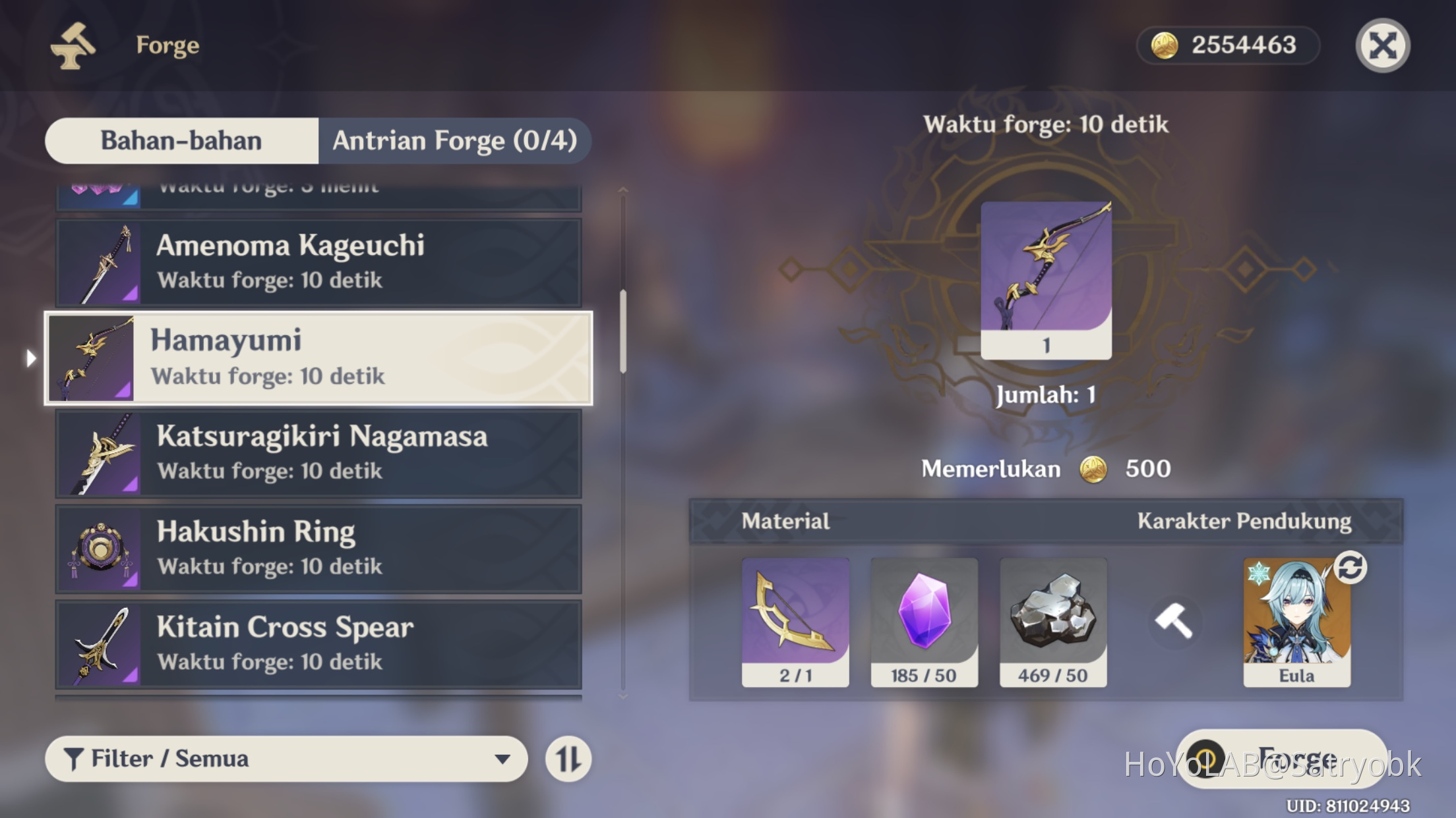 Inazuma Weapon Genshin Impact | HoYoLAB