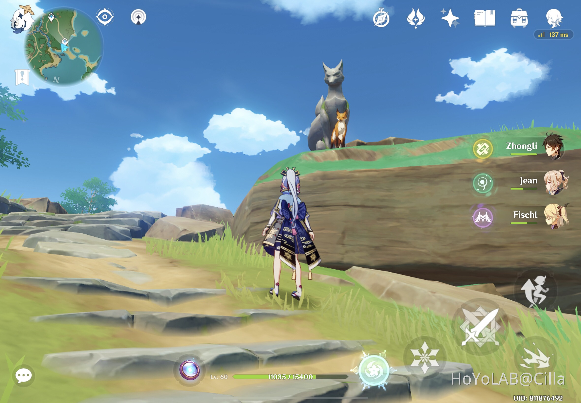 Cute fox!! Genshin Impact | HoYoLAB