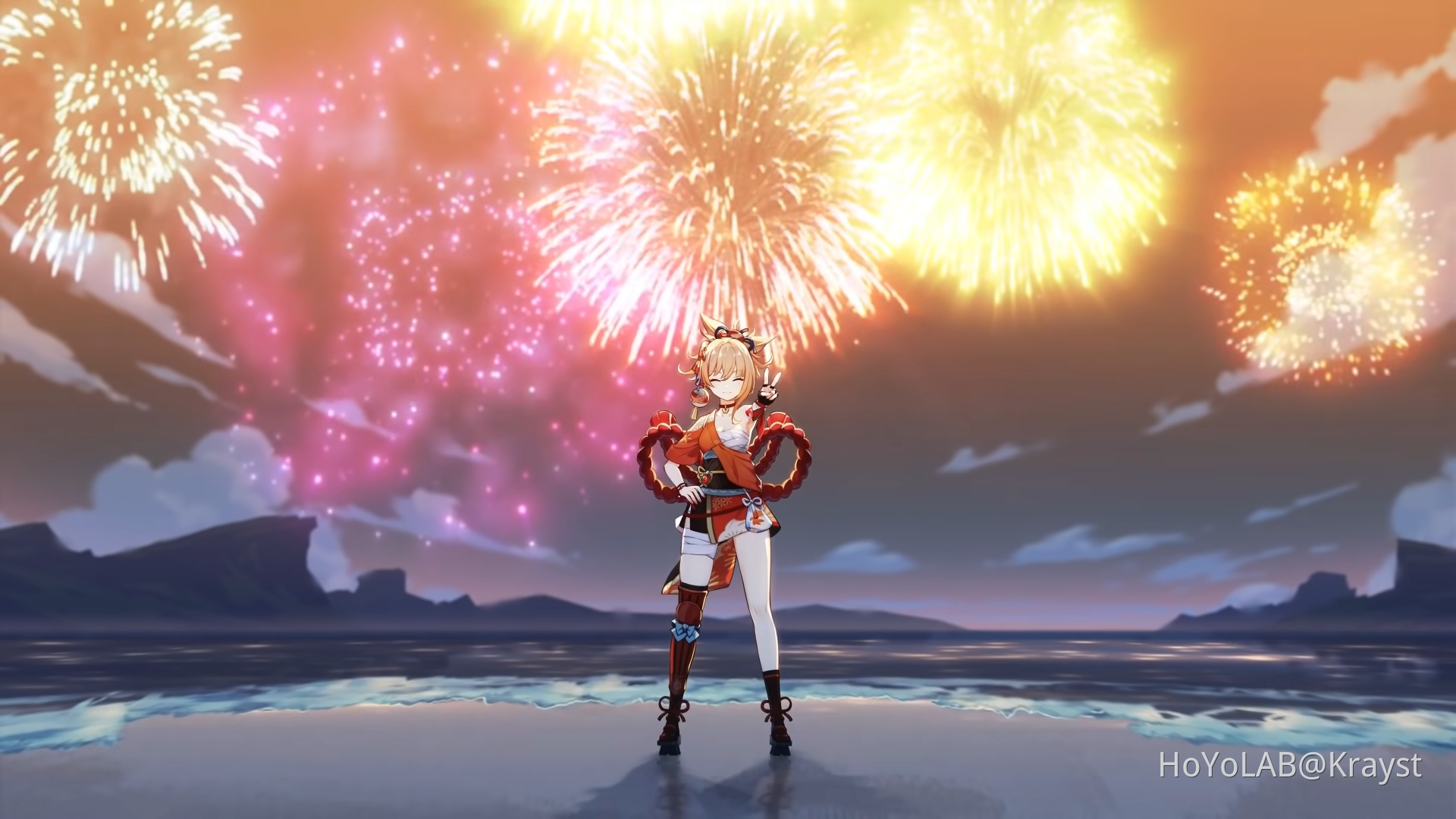 LET'S SHOW THEM SOME FIREWORKS!! Genshin Impact | HoYoLAB