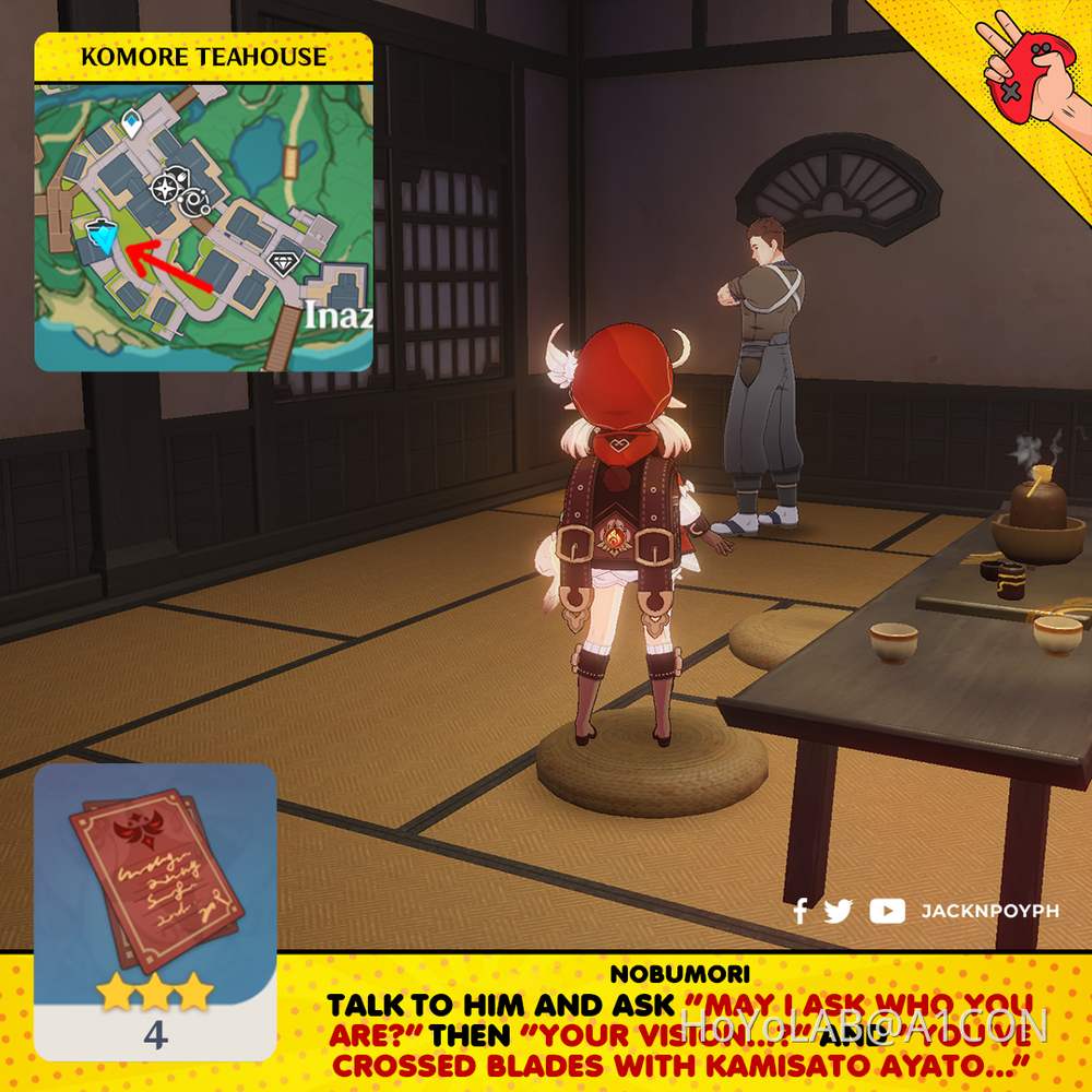 All Gifts from NPCs in Inazuma Genshin Impact | HoYoLAB