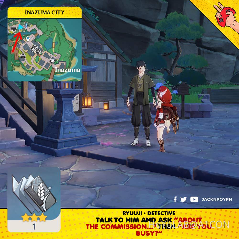 All Gifts from NPCs in Inazuma Genshin Impact | HoYoLAB