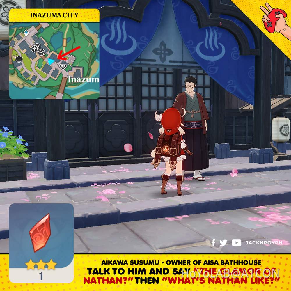 All Gifts from NPCs in Inazuma Genshin Impact | HoYoLAB