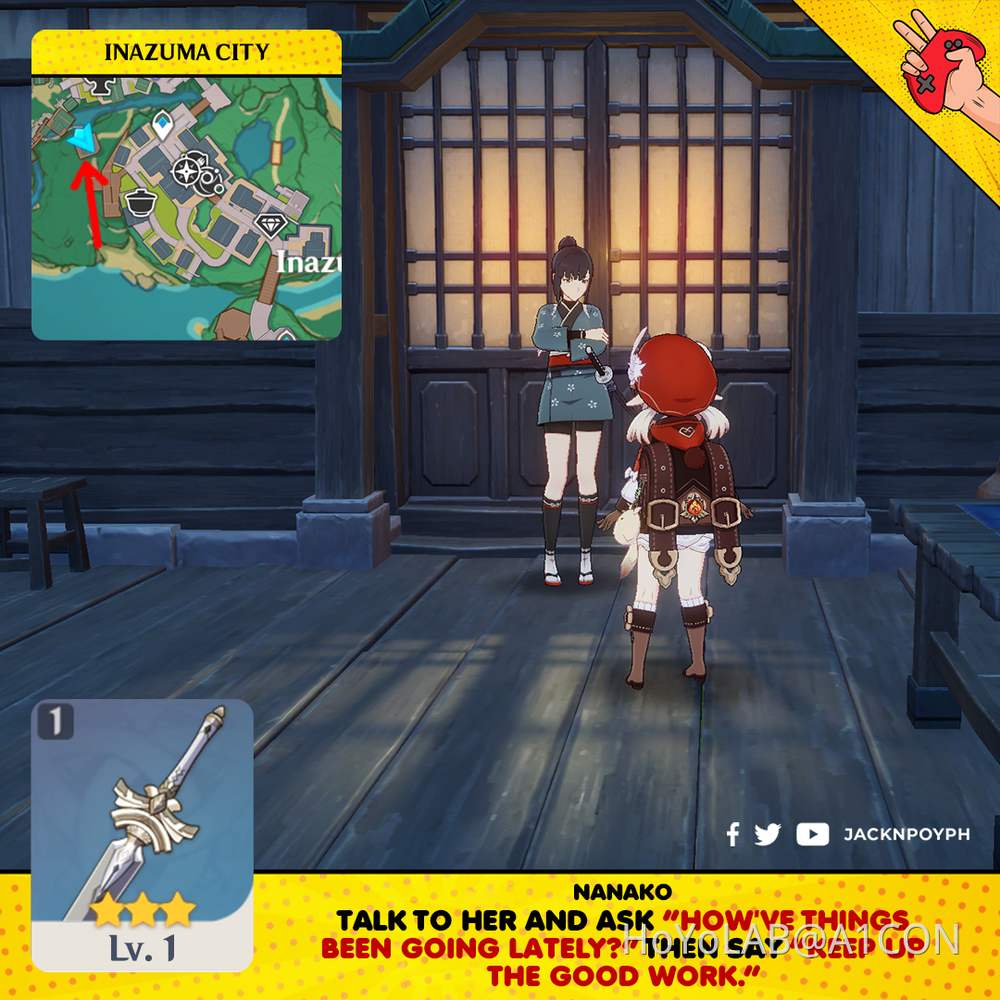 All Gifts from NPCs in Inazuma Genshin Impact | HoYoLAB