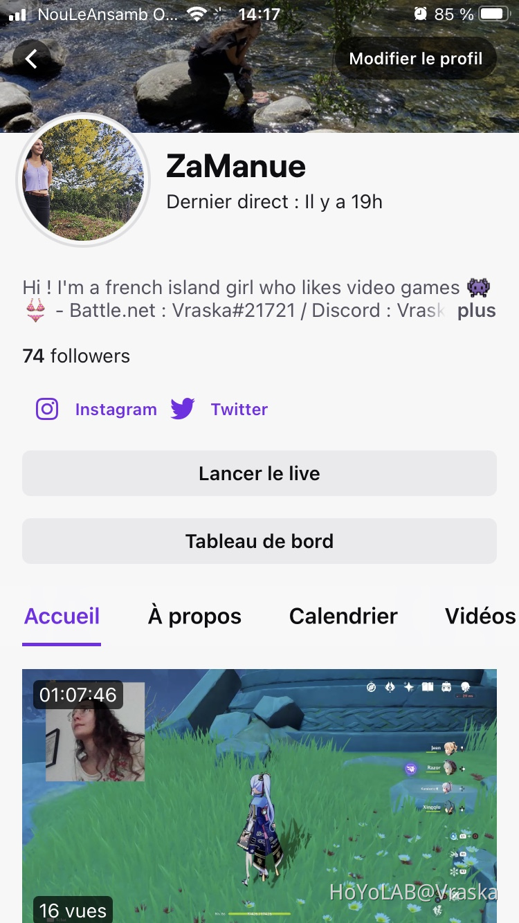 Streaming alert 🥸 Genshin Impact | HoYoLAB