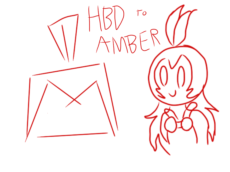 Let's Draw Amber! (HPB, Amber :) Genshin Impact | HoYoLAB