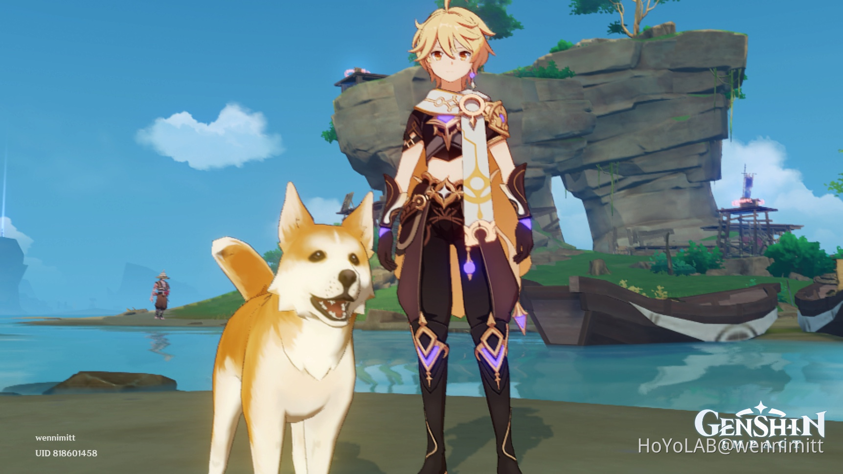 i freed a dog at inazuma Genshin Impact | HoYoLAB