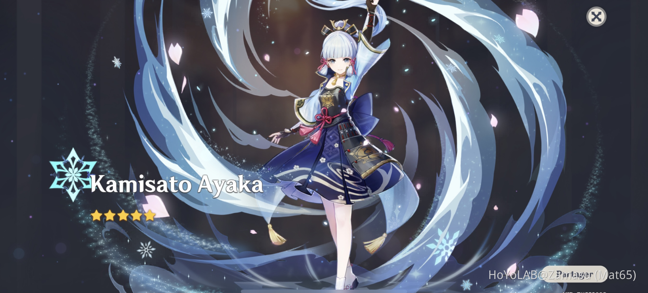 Ayaka [F2P] Genshin Impact | HoYoLAB