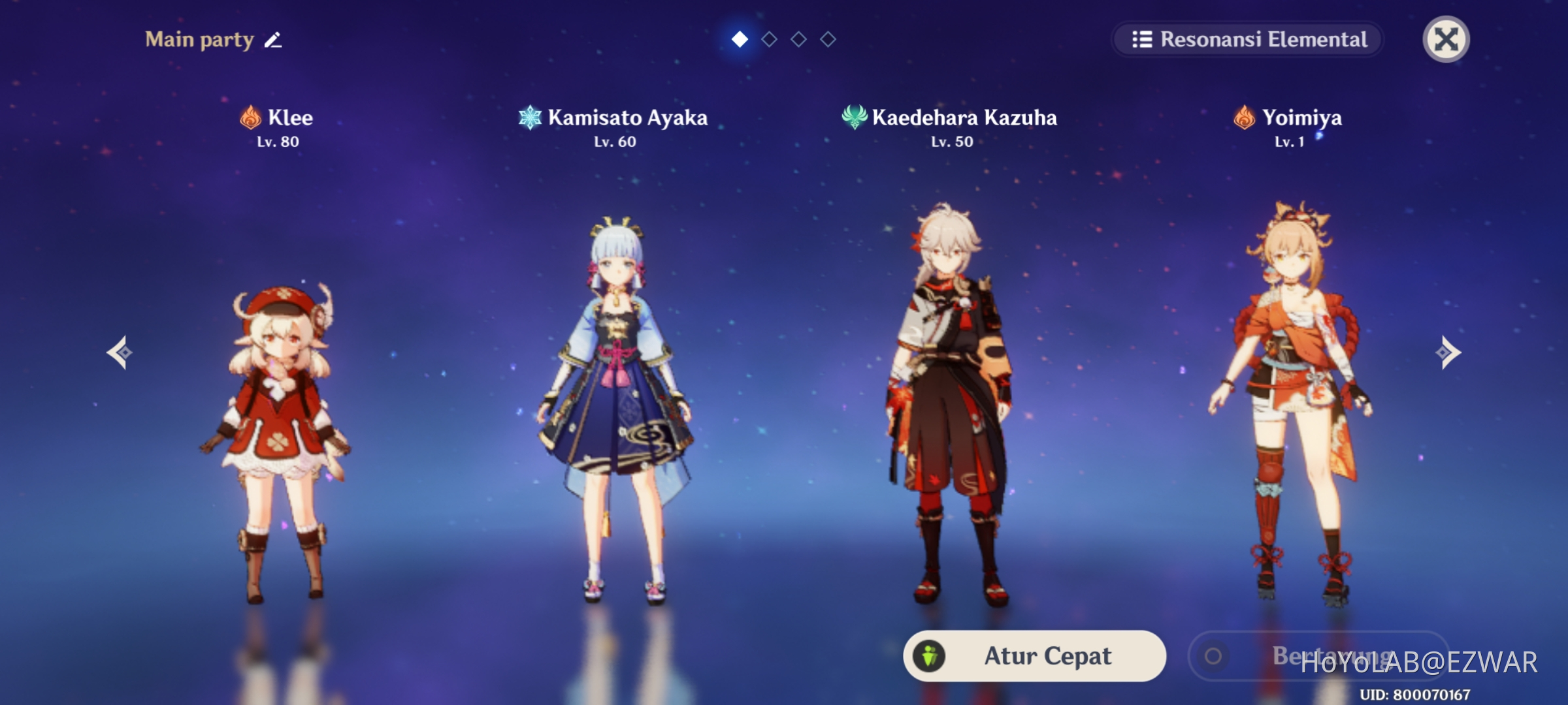 Got the squad Genshin Impact | HoYoLAB