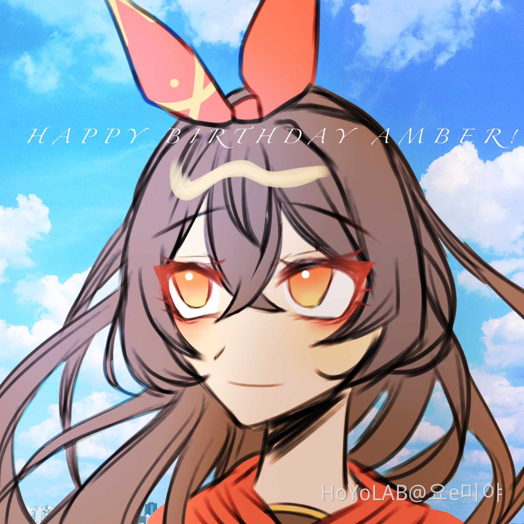 Happy birthday Amber! Genshin Impact | HoYoLAB