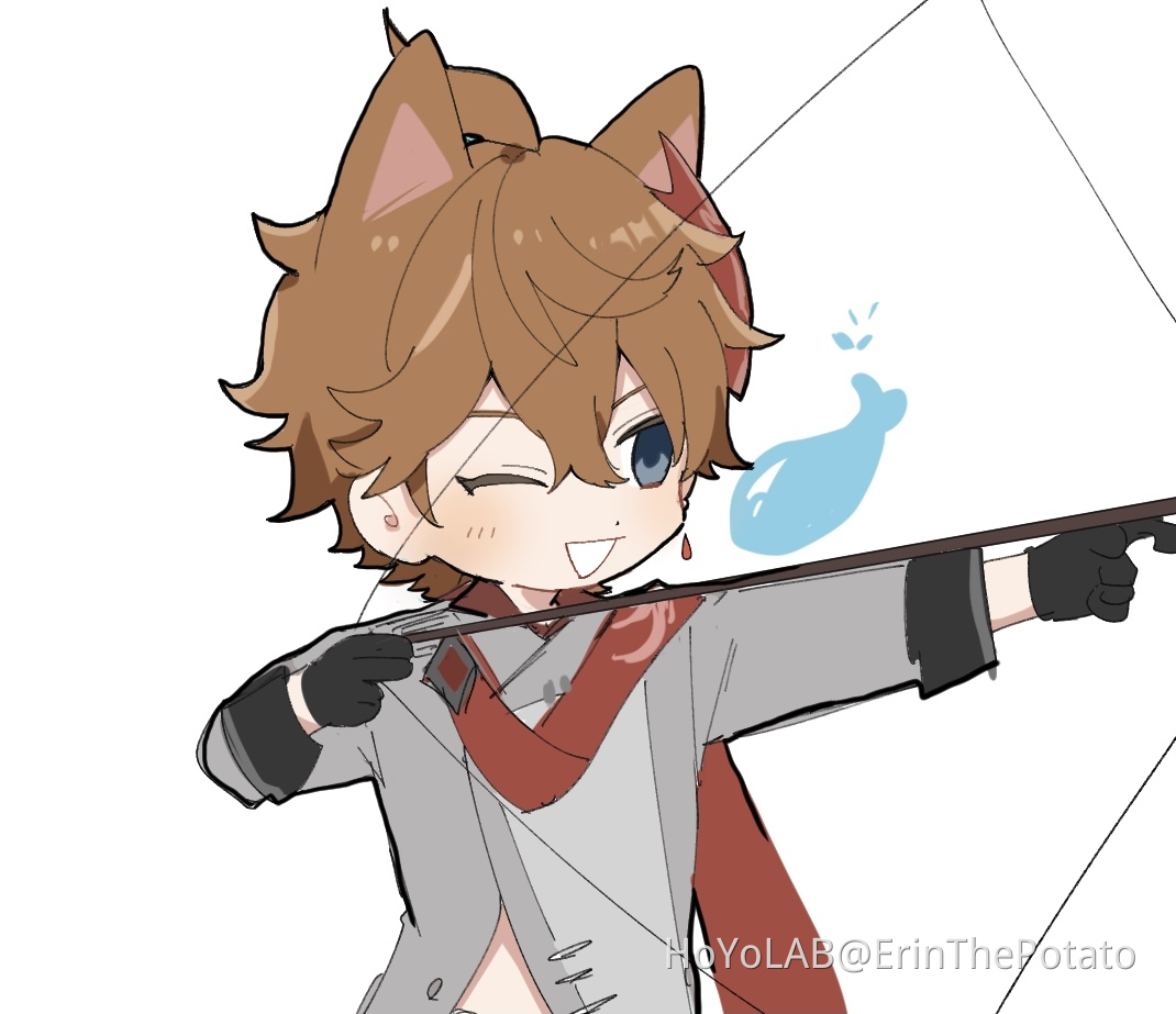 Chibi Tartaglia Genshin Impact | HoYoLAB