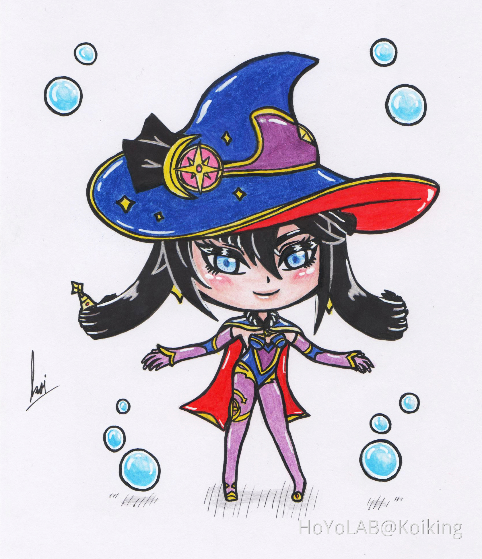 Mona Chibi Genshin Impact | HoYoLAB