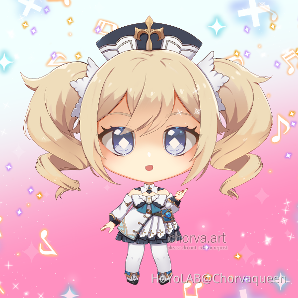 Chibi Barbara! Genshin Impact | HoYoLAB