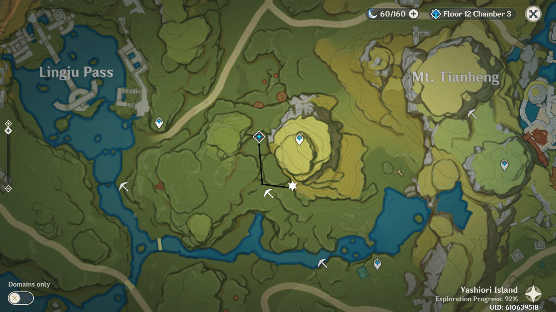 Complete Artifact Route Guide. Liyue-Dragonspine-Inazuma (Version 2.0 ...