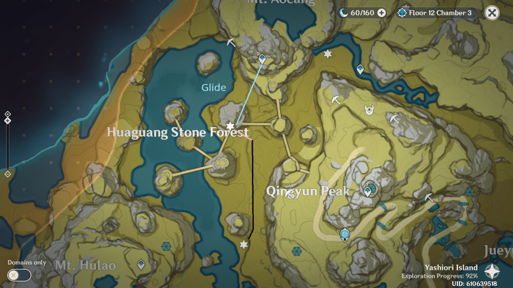 Complete Artifact Route Guide. Liyue-Dragonspine-Inazuma (Version 2.0 ...