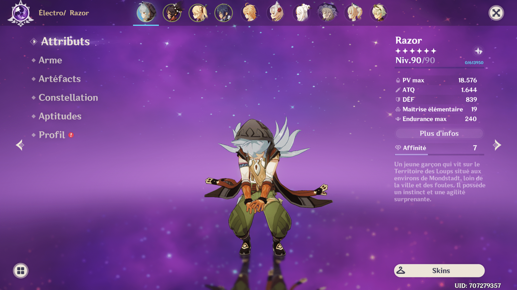 Le build de Razor [DPS physique] Genshin Impact | HoYoLAB