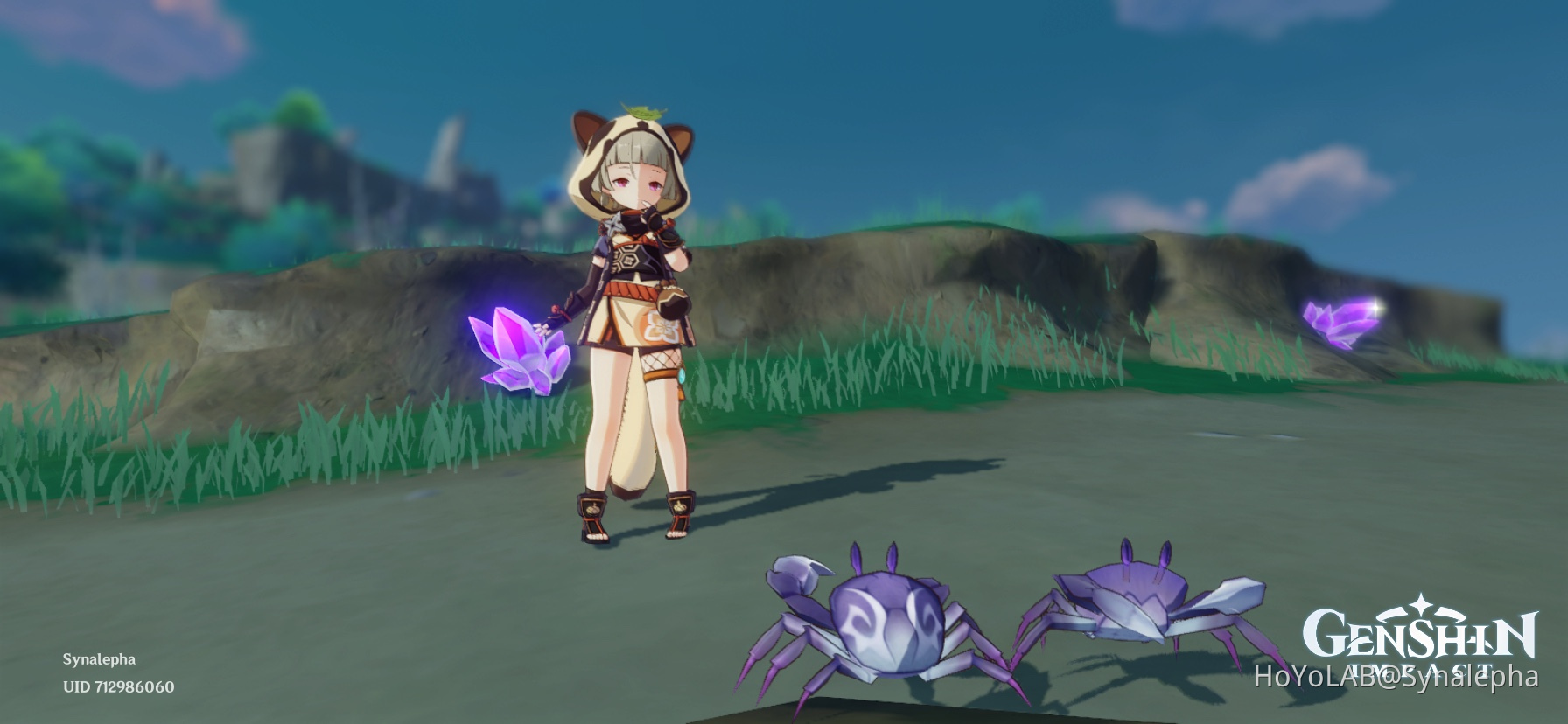 Девочка и крабы... Genshin Impact | HoYoLAB