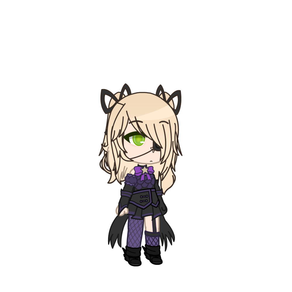 Here's Fischl made in Gacha club. Genshin Impact | HoYoLAB