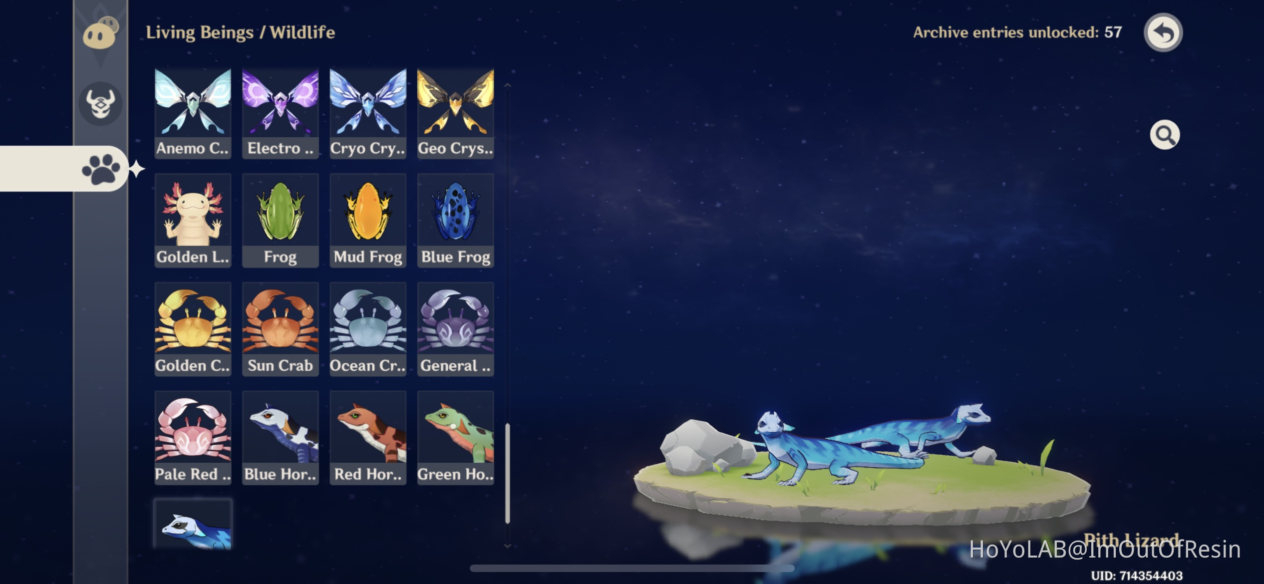 For those who have not yet figured out, this is the only animals Sayu ...