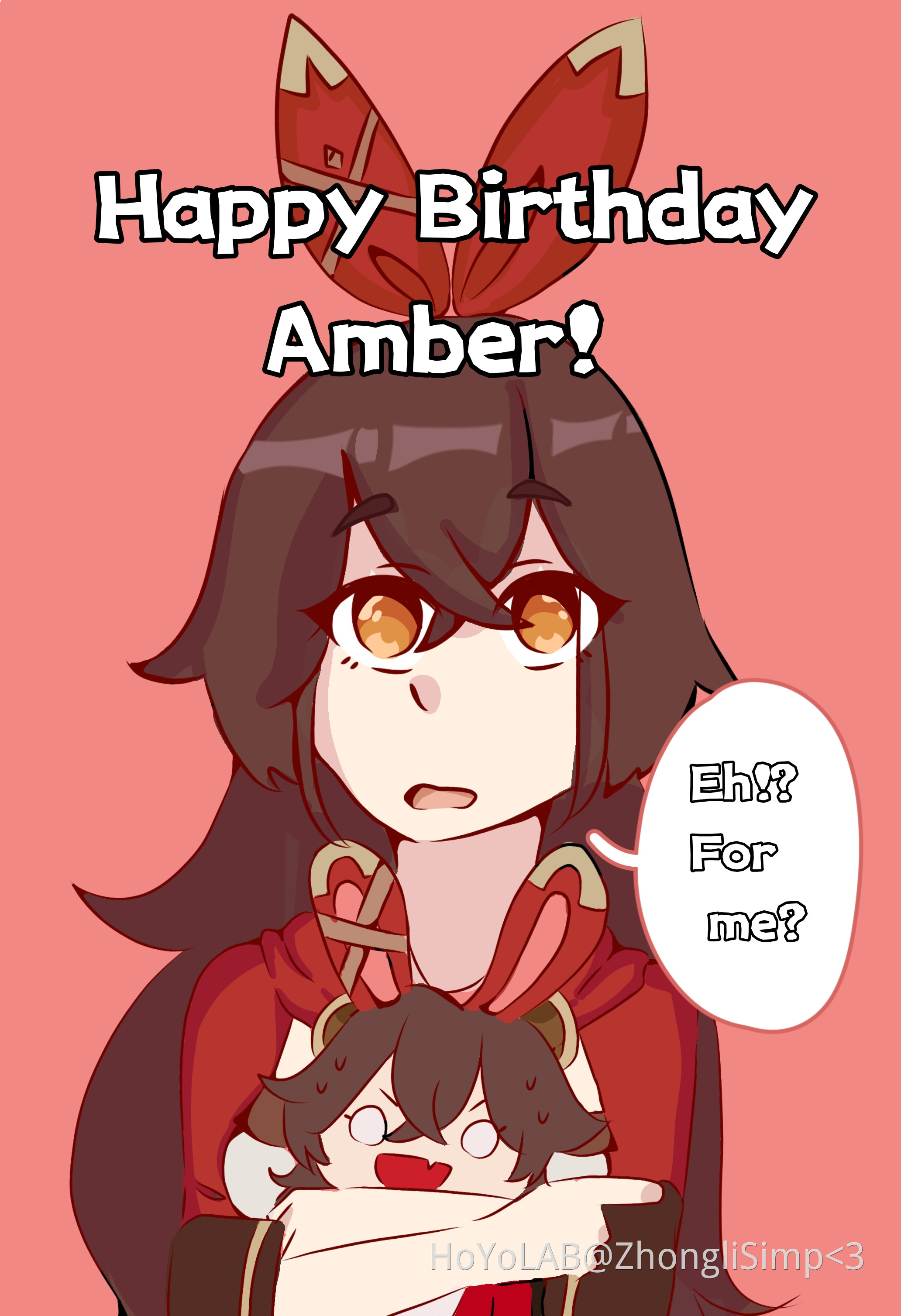 Happy late birthday Amber! Genshin Impact | HoYoLAB