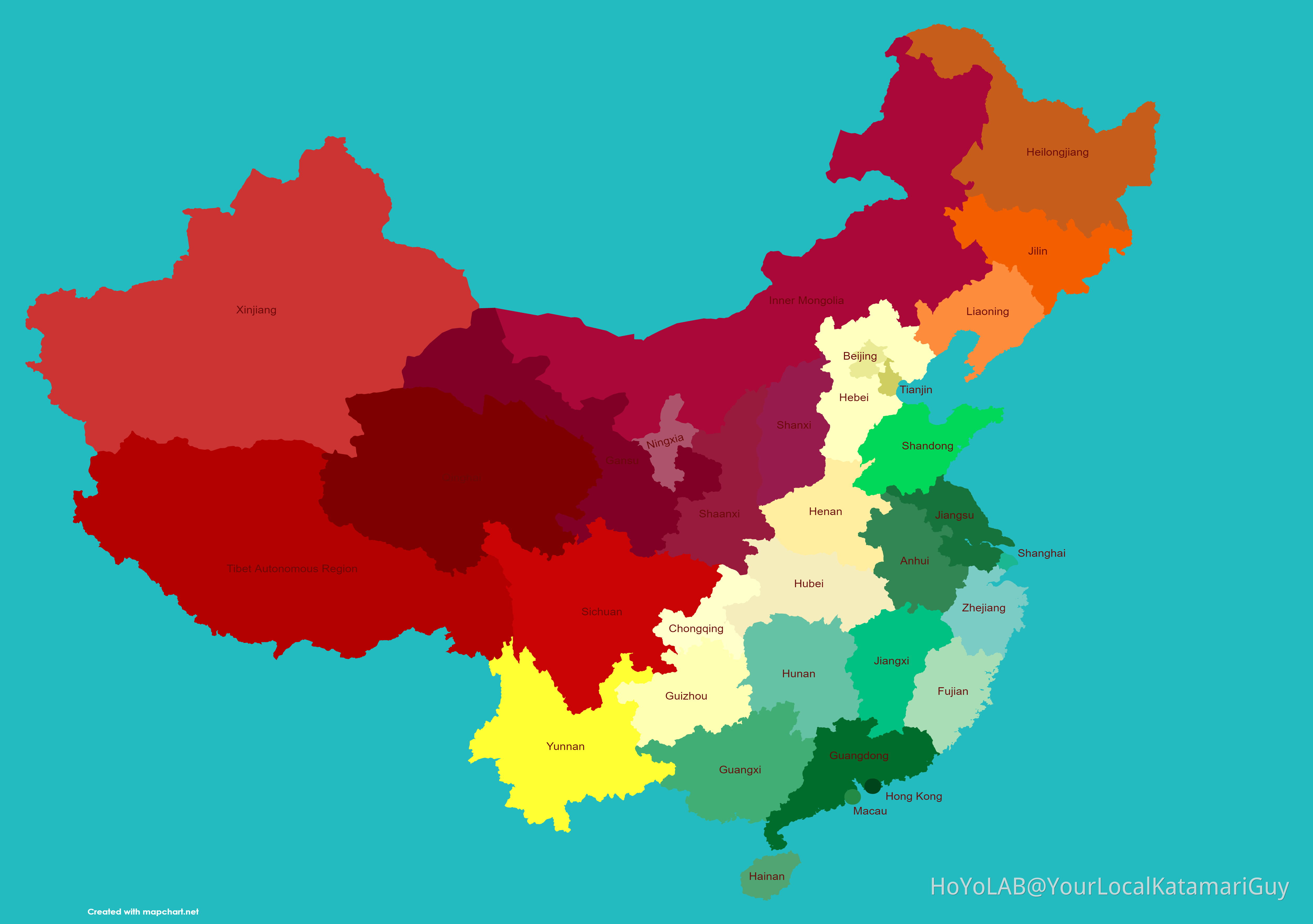 Map of China Genshin Impact | HoYoLAB