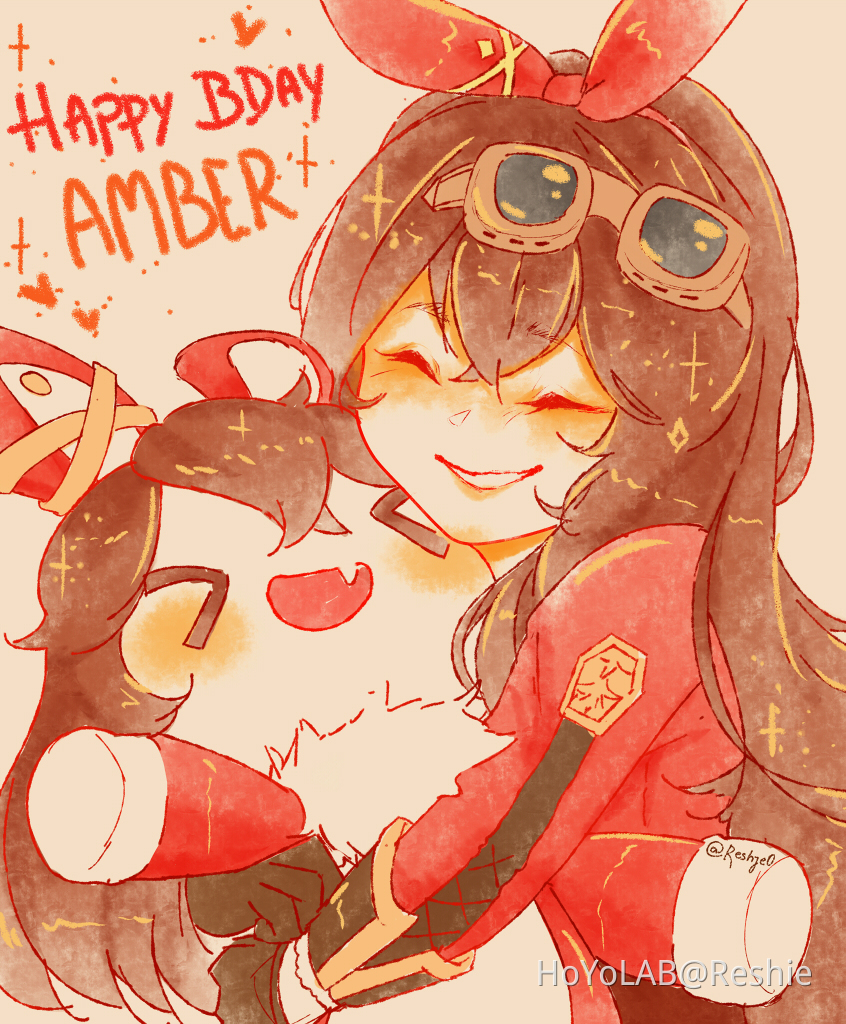 Happy Bday Amber! Genshin Impact | HoYoLAB