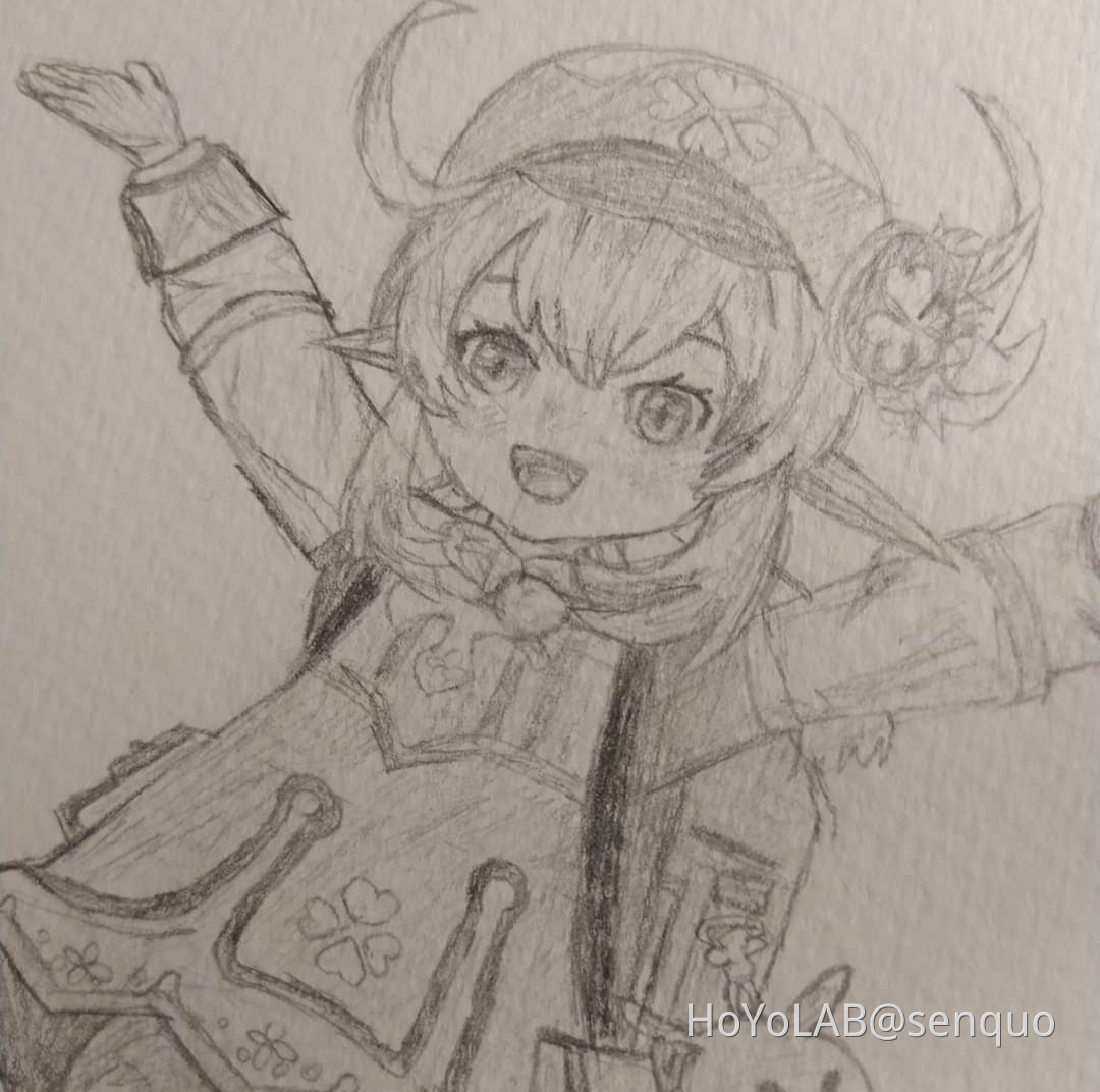 Klee drawing from a happy Klee main Genshin Impact | HoYoLAB