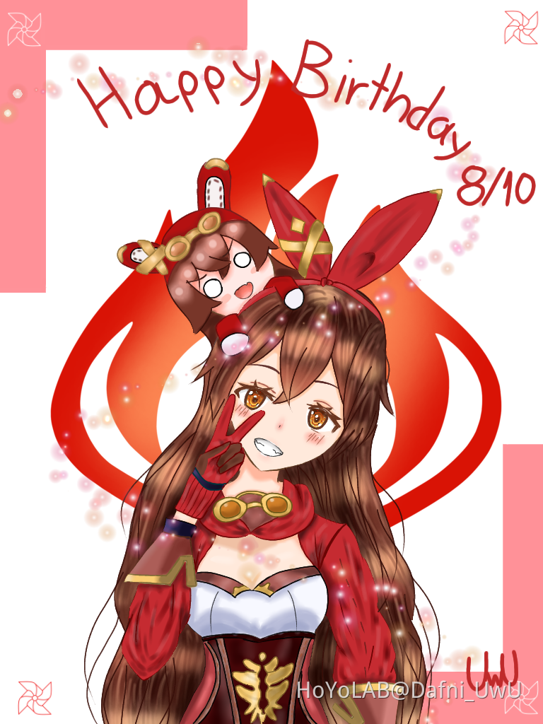 Happy birthday Amber! Genshin Impact | HoYoLAB