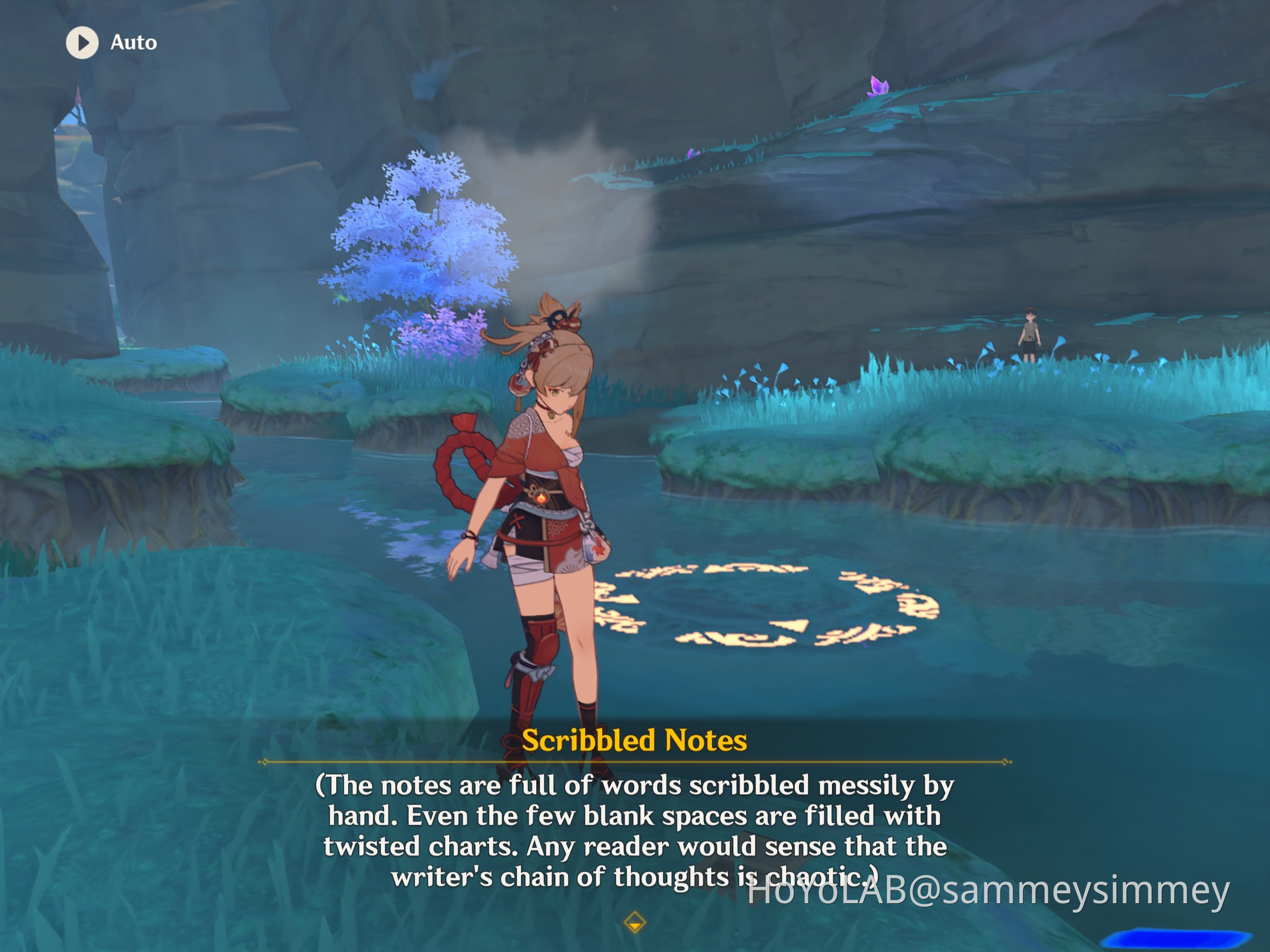 Anybody know anything about this Scribbled Notes? Genshin Impact | HoYoLAB